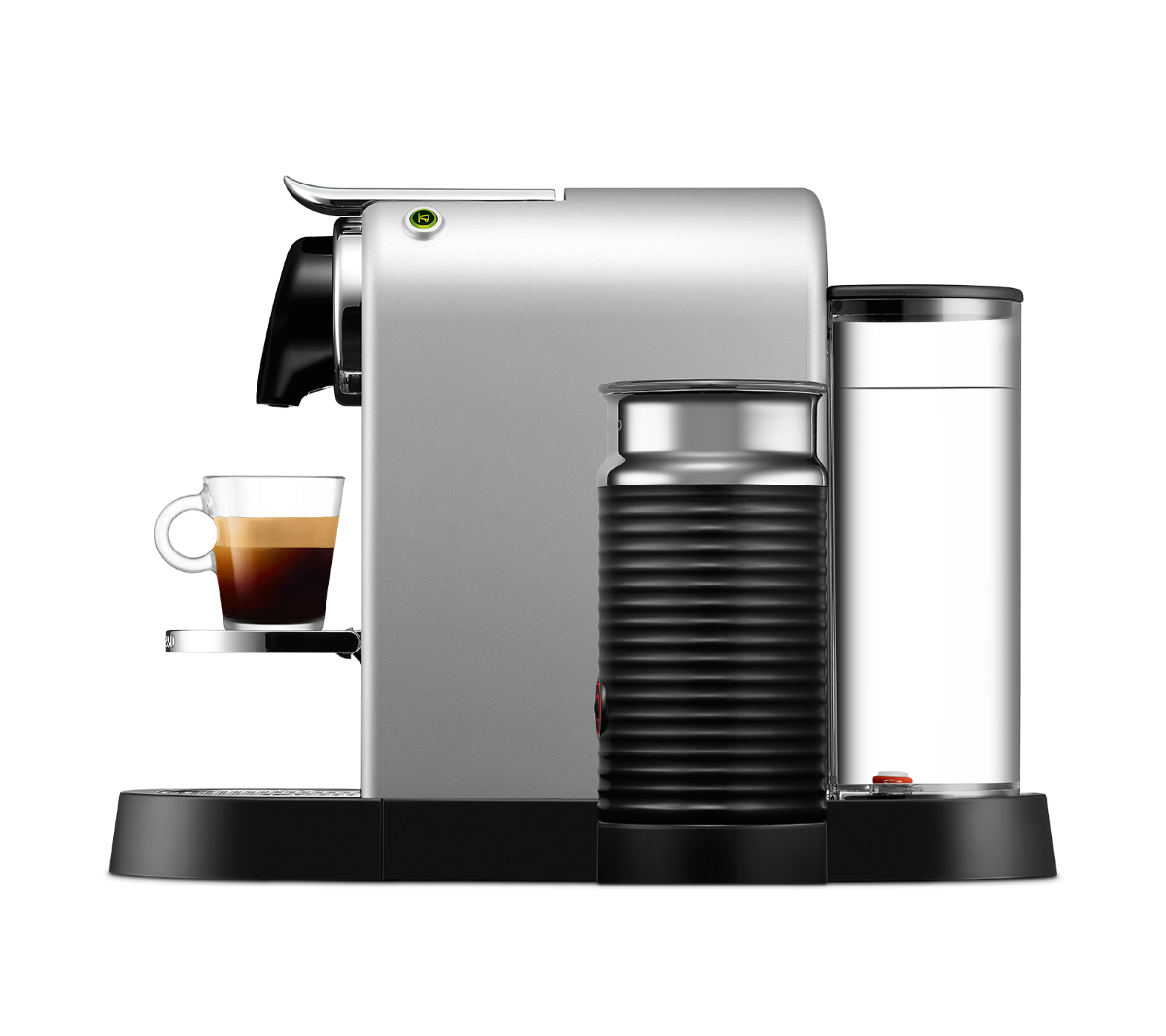 CitiZ&Milk, Silver - Nespresso Original Coffee Capsule Machine